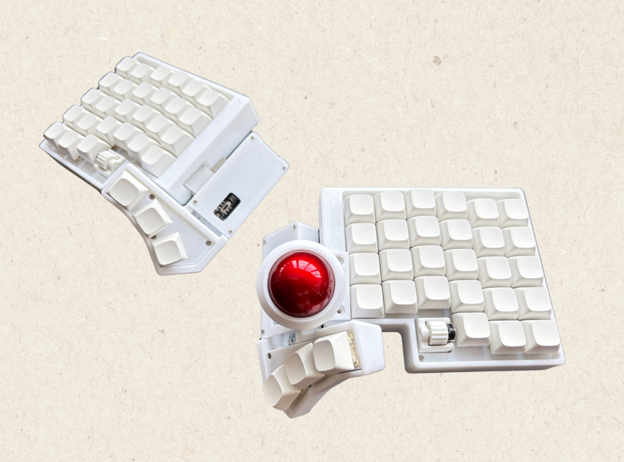 tenting keyboard